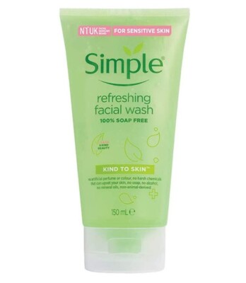 Simple Kind To Skin Refreshing Facial Wash 150 Ml, Mild Face Wash | eBay