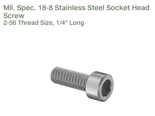 NAS1352C02-4 / MS16995-2 Lot Of 5000 Socket Head Screws Stainless Steel ...