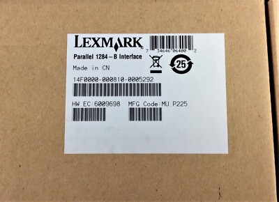 Lot of 2 - Lexmark parallel 1284-B Interface Card - OEM NIB | eBay