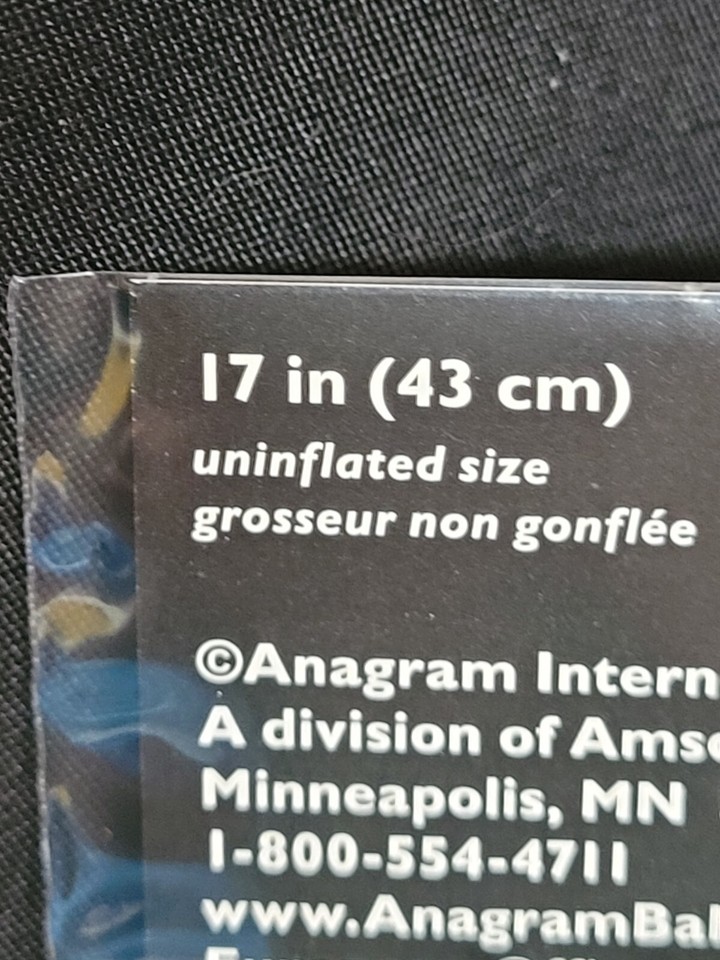Anagram 17" Foil Helium XL Balloon Pug Face Set of 4 NIB | eBay