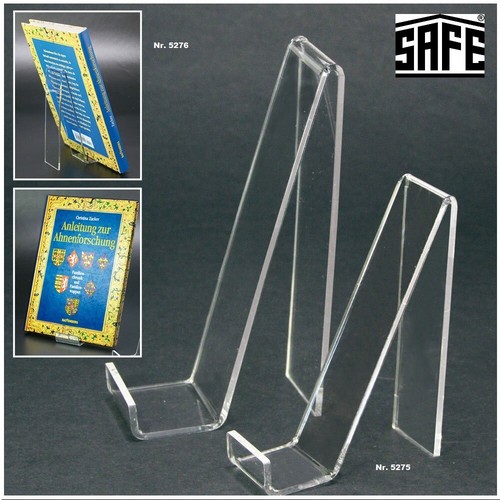 Safe 5276 Slanted Display Bookend M Medium Acrylic Object Display Stand ...