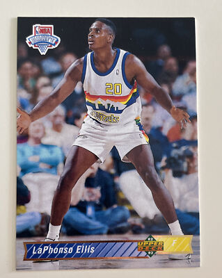 LaPhonso Ellis 1992-93 Upper Deck Rookie Card #4 - Denver Nuggets | eBay