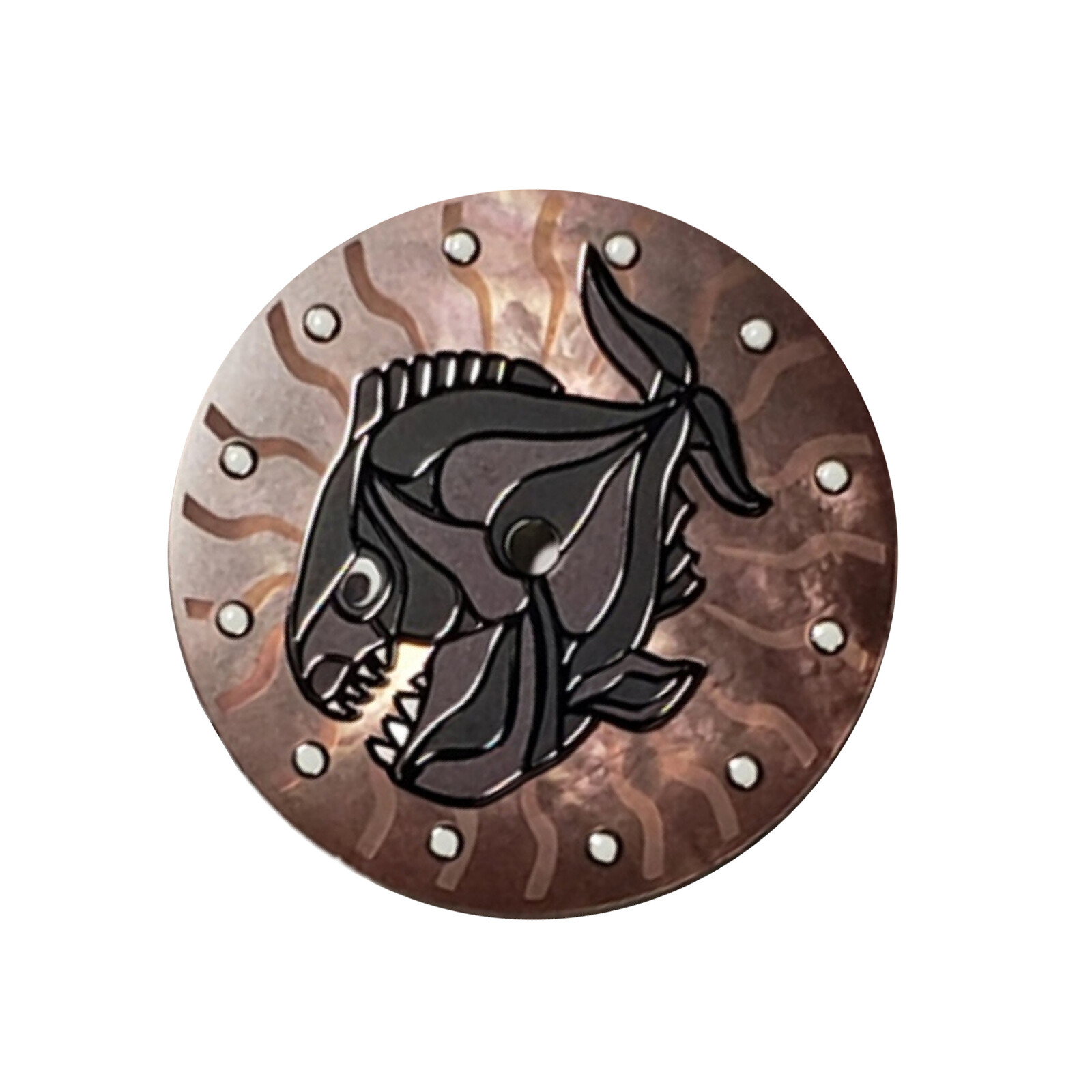 Green Luminous Watch Movement Dial Plate For ETA 2836 2824 NH35 NH36 ...