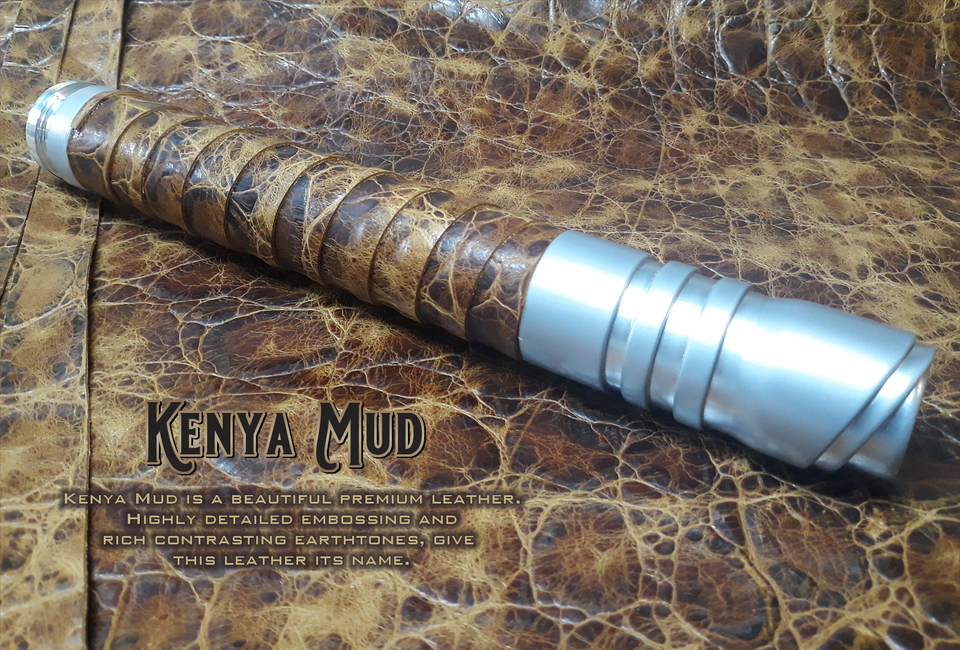 LEATHER WRAPS GENUINE COWHIDE 4FT. LIGHT SABER HILT WRAP, AXE, KNIFE ...