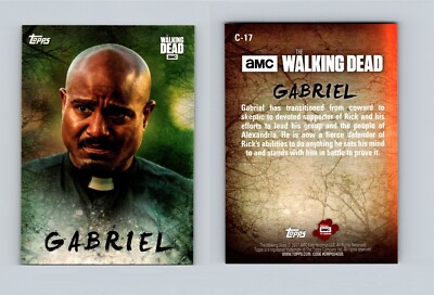 2017 The Walking Dead Season 7 Characters C-17 Gabriel | eBay