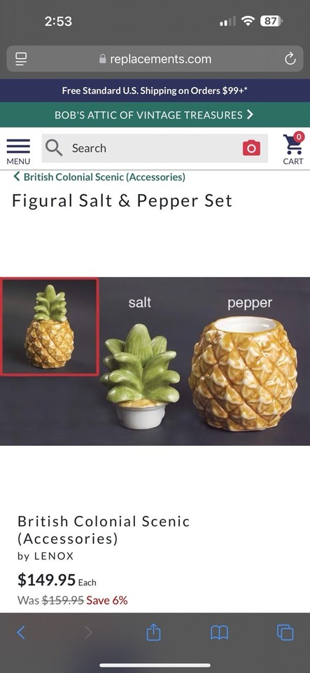 Lenox British Colonial Bamboo And Shutter Collection And Accessories | eBay