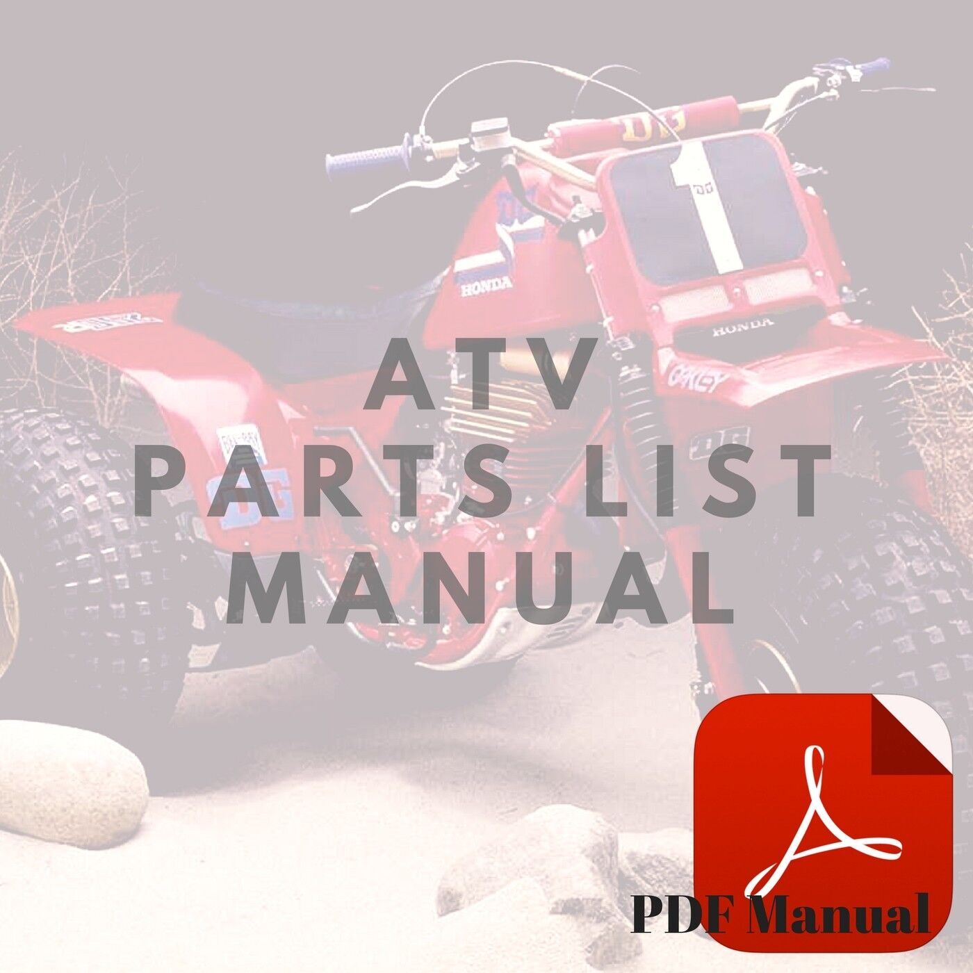 Yamaha 1988 YFP350U TerraPro ATV Parts List Manual on CD Disk | eBay