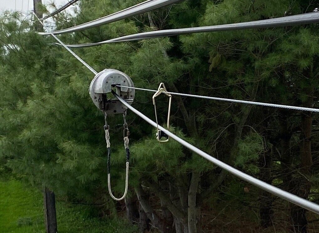 10 of RUEGG FIBER Overlash SLIDE STOP CABLE Rollers CATV Aerial Tools ...