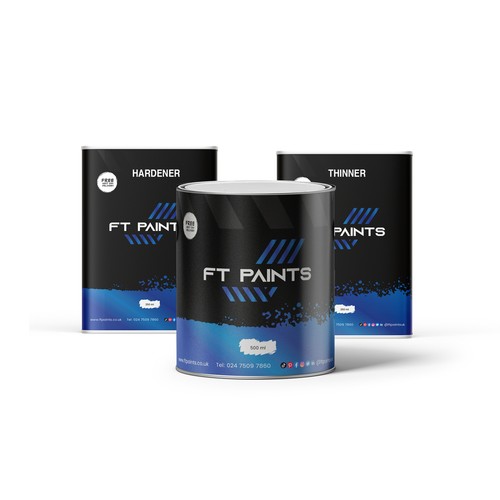 2K Acrylic Cadbury Purple Gloss Finish-500ml Paint -250ml Hardnr&Thinr ...