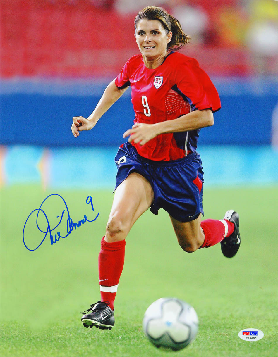 Mia Hamm Autographed Memorabilia | Signed Photo, Jersey, Collectibles ...