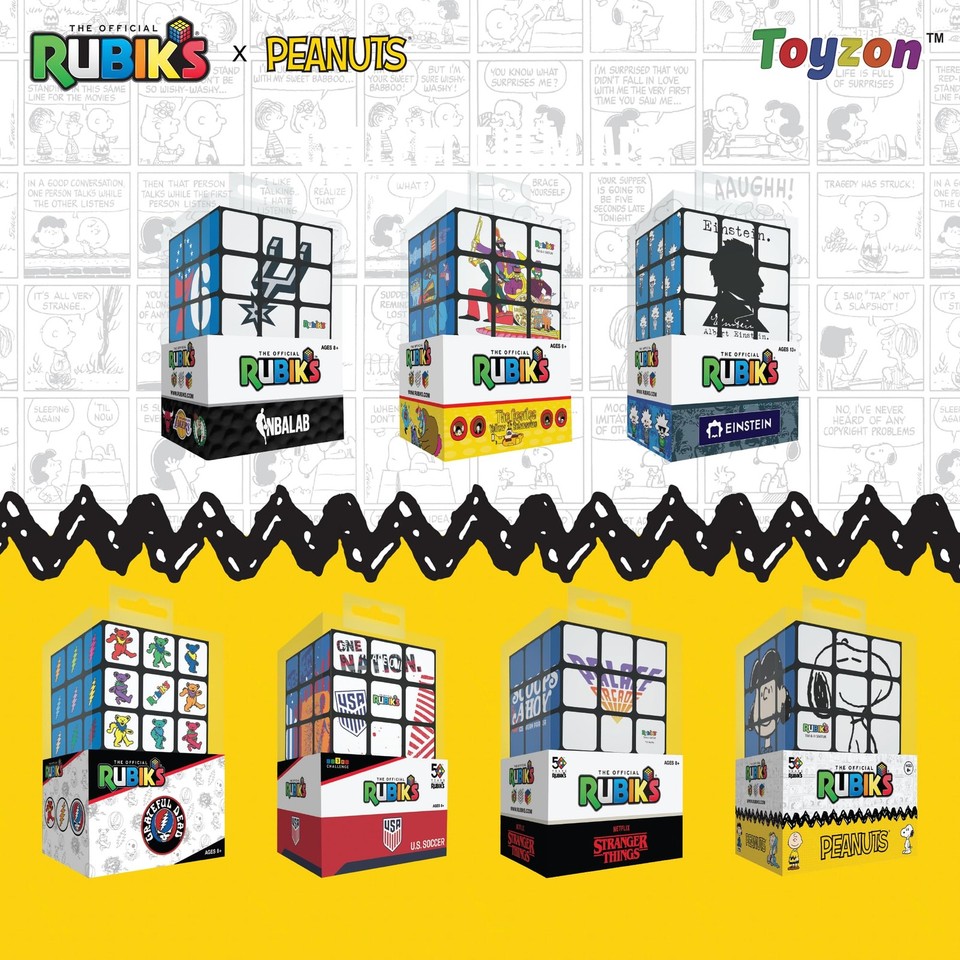 Rubik’s Cube – Peanuts Classic Moments Themed 3x3 Speed Cube | eBay