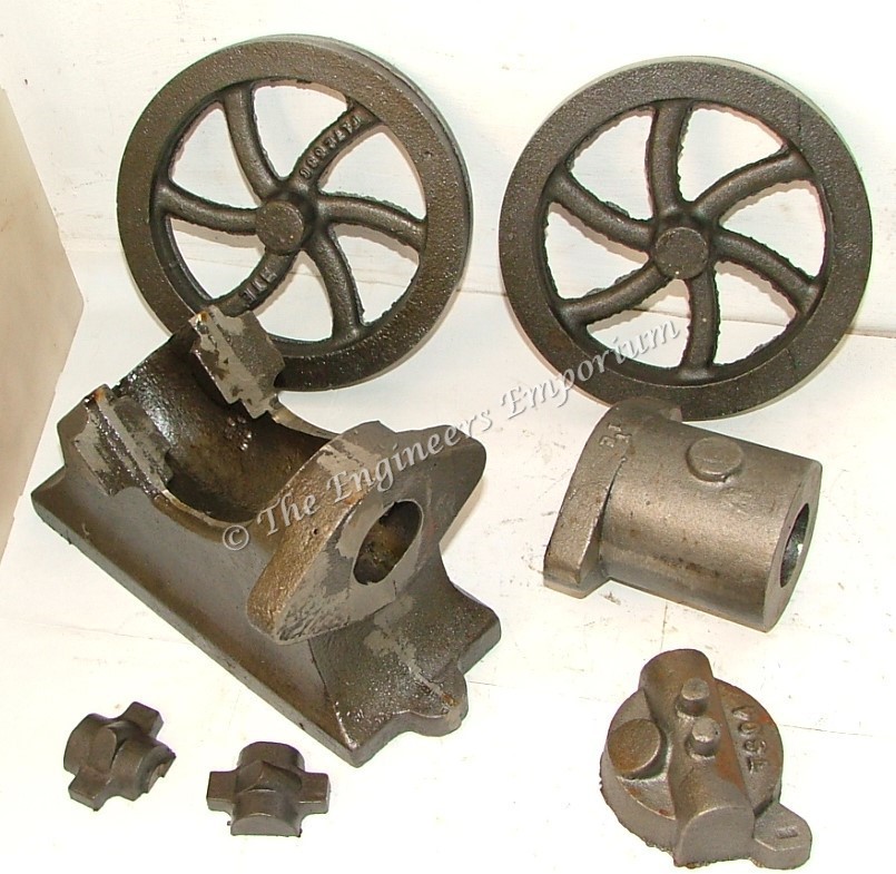 SENIOR open crank petrol stationary engine casting workshop Model ...