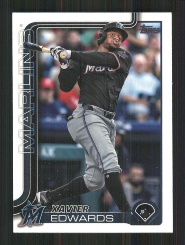 2025 Topps #258 Xavier Edwards Miami Marlins 38582 | eBay