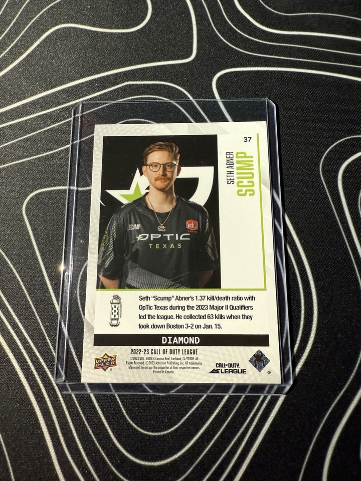 OpTic Scump Diamond Upper Deck | eBay