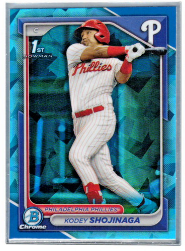 2024 Bowman Chrome Draft Sapphire Edition - Kodey Shojinaga #BDC-108 ...