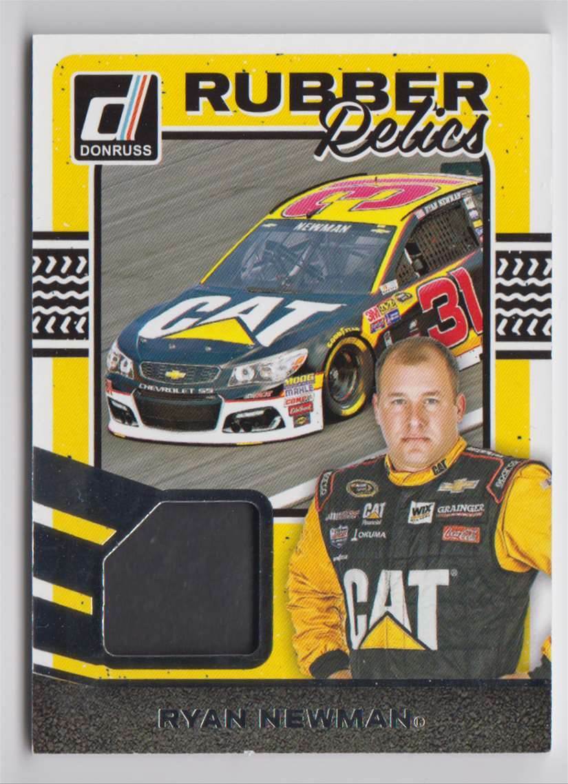 2017 Panini Donruss NASCAR Rubber Relics Tire #RR-RN Ryan Newman | eBay