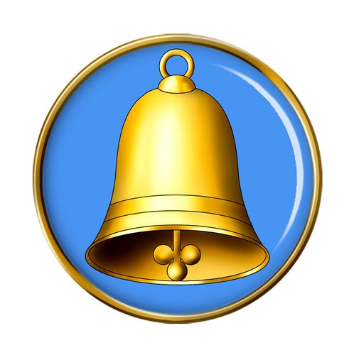 Church Bell Pin Badge | eBay