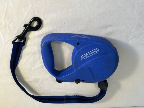 Automatic dog leash Control Ease 14 Ft Blue retractable walking Works ...