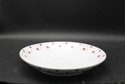 Pampered Chef Simple Additions Dots Large Pasta Bowl 13.5” | eBay