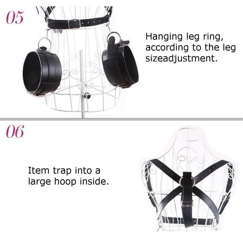 Thigh Restraint Straps Sling Leg broaden Restraint Belt Bondage Harness ...