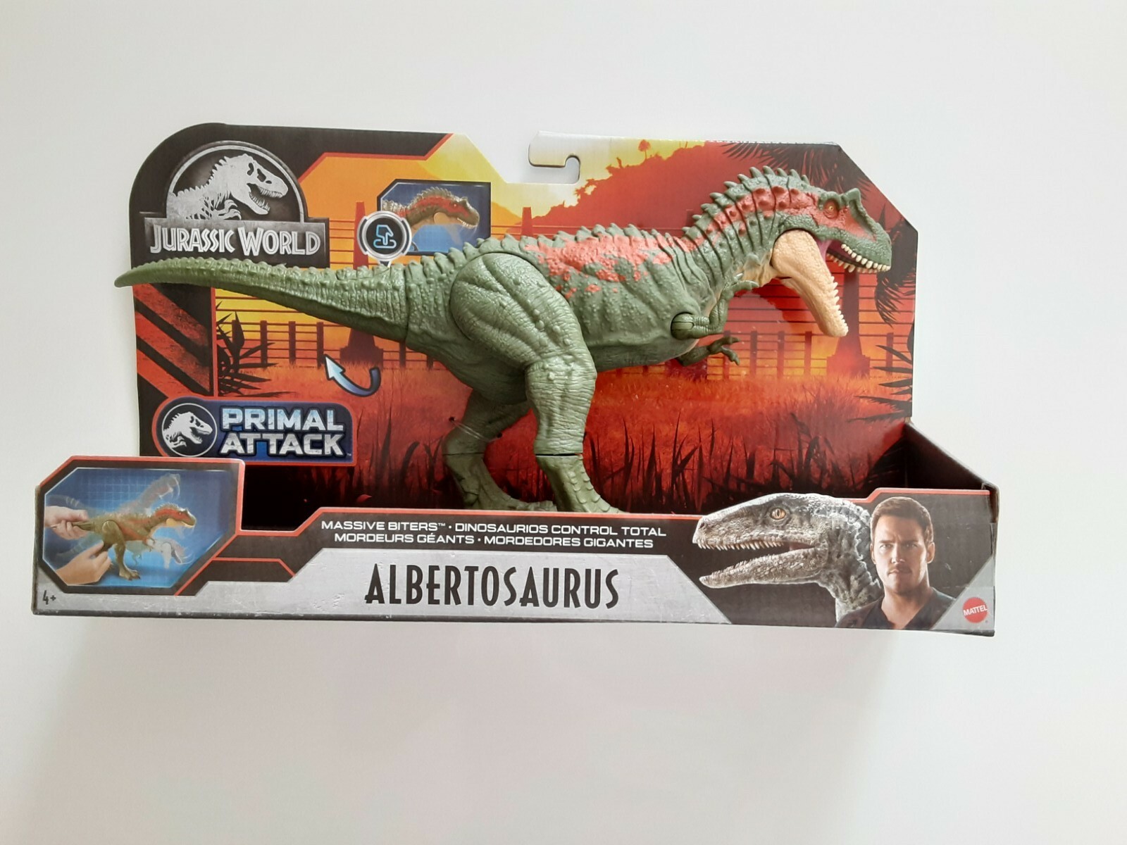 Jurassic World Primal Attack Albertosaurus NEW 2020 Mattel Massive ...