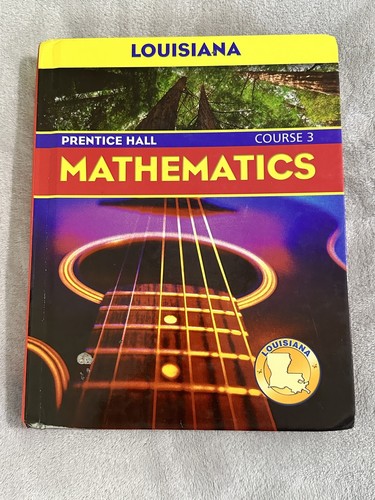 Louisiana Mathematics Course 3 Pearson - Prentice Hall DK Interactive ...