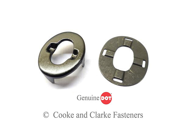 DOT Twist lock common sense fastener eyelets & washers (Black Oxide ...