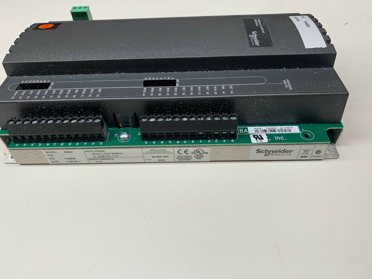 Schneider Electric Andover Continuum b3600 Series B3608 Controller | eBay