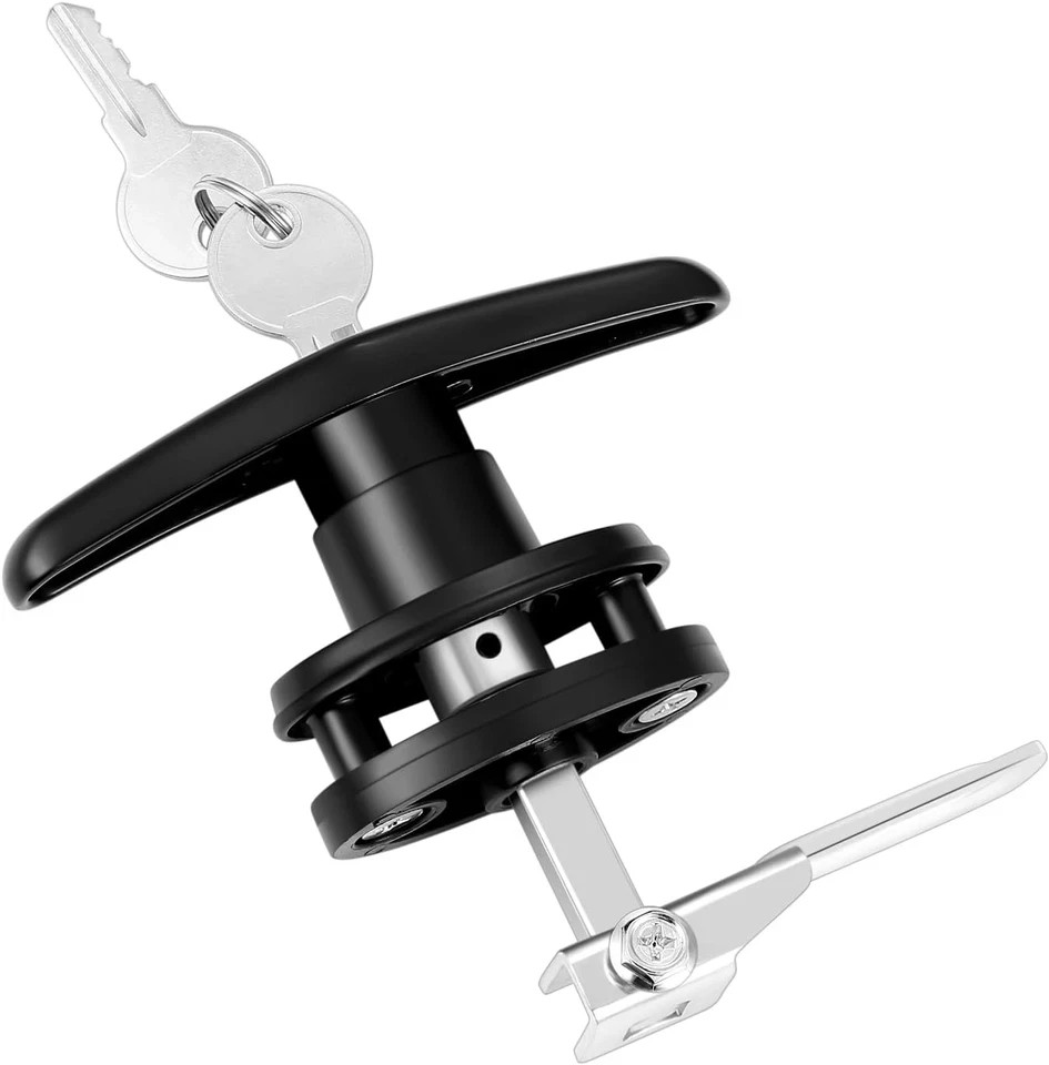 Truck Cap Latch T Handle Lock for Leer Are Matching Set Universal Truck ...