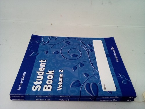 CATAPULT LEARNING ACHIEVE MATH STUDENT BOOK LEVEL 6 VOLUME 2 | eBay