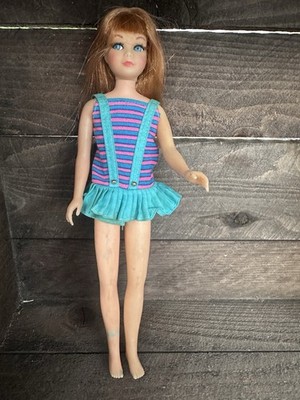 Vintage Skipper Doll Rare Version Red Hair Skipper Tagged ™ Lashes READ ...