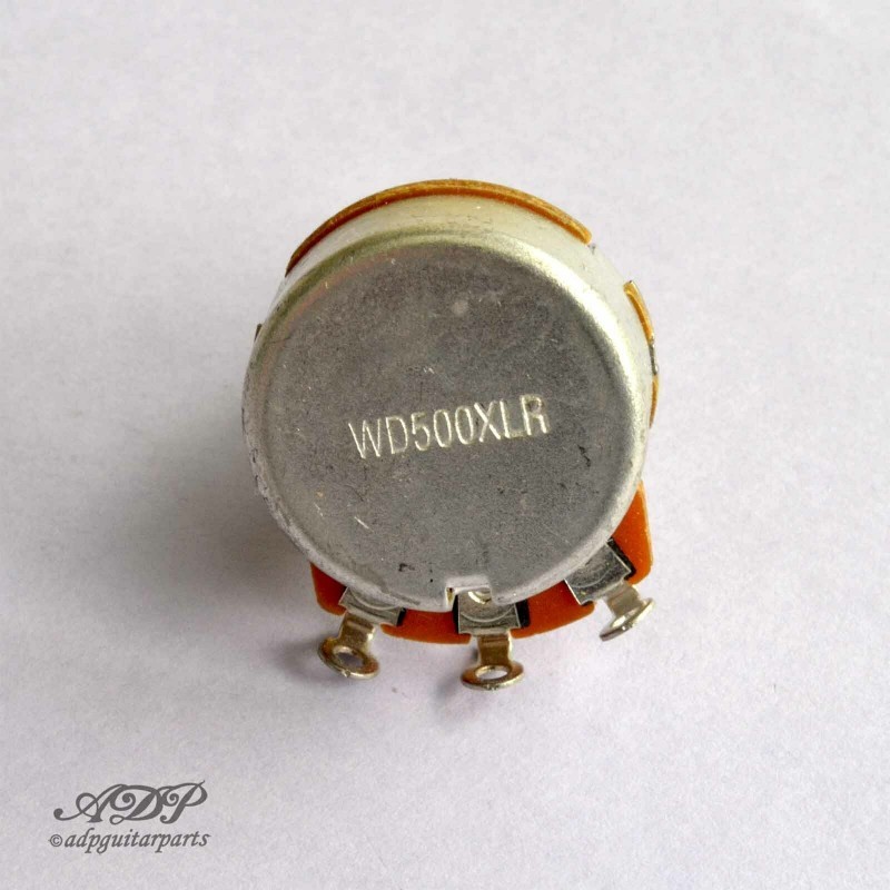 Potentiometer Left-Handed Splitshaft 500K Audio Reverse Extralong | eBay
