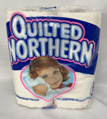 Vintage Quilted Northern Bathroom Tissue Toilet Paper 80s 90s Girl Prop ...