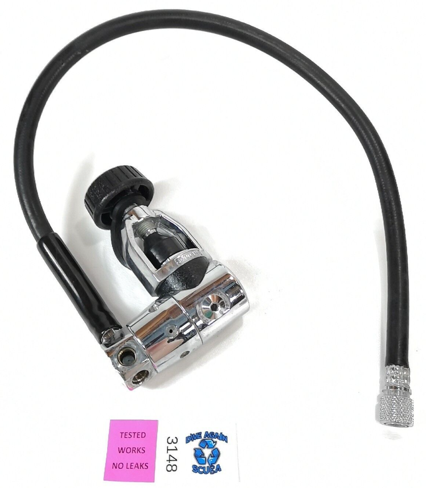 Oceanic Scuba Diving Yoke First 1st Stage Regulator Omega Alpha, Delta ...