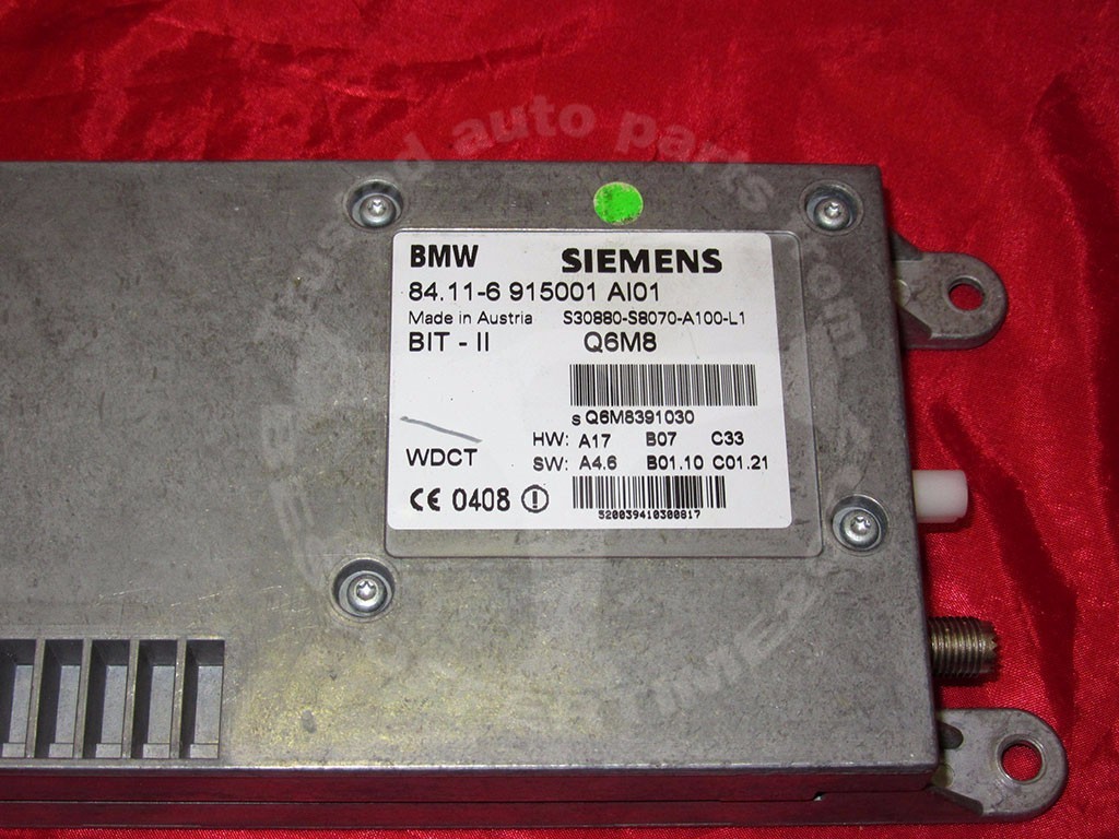 BMW E46 E39 E38 E53 3 5 7 X5'ies MOBILE PHONE TRANSMITTER RECEIVER BIT ...