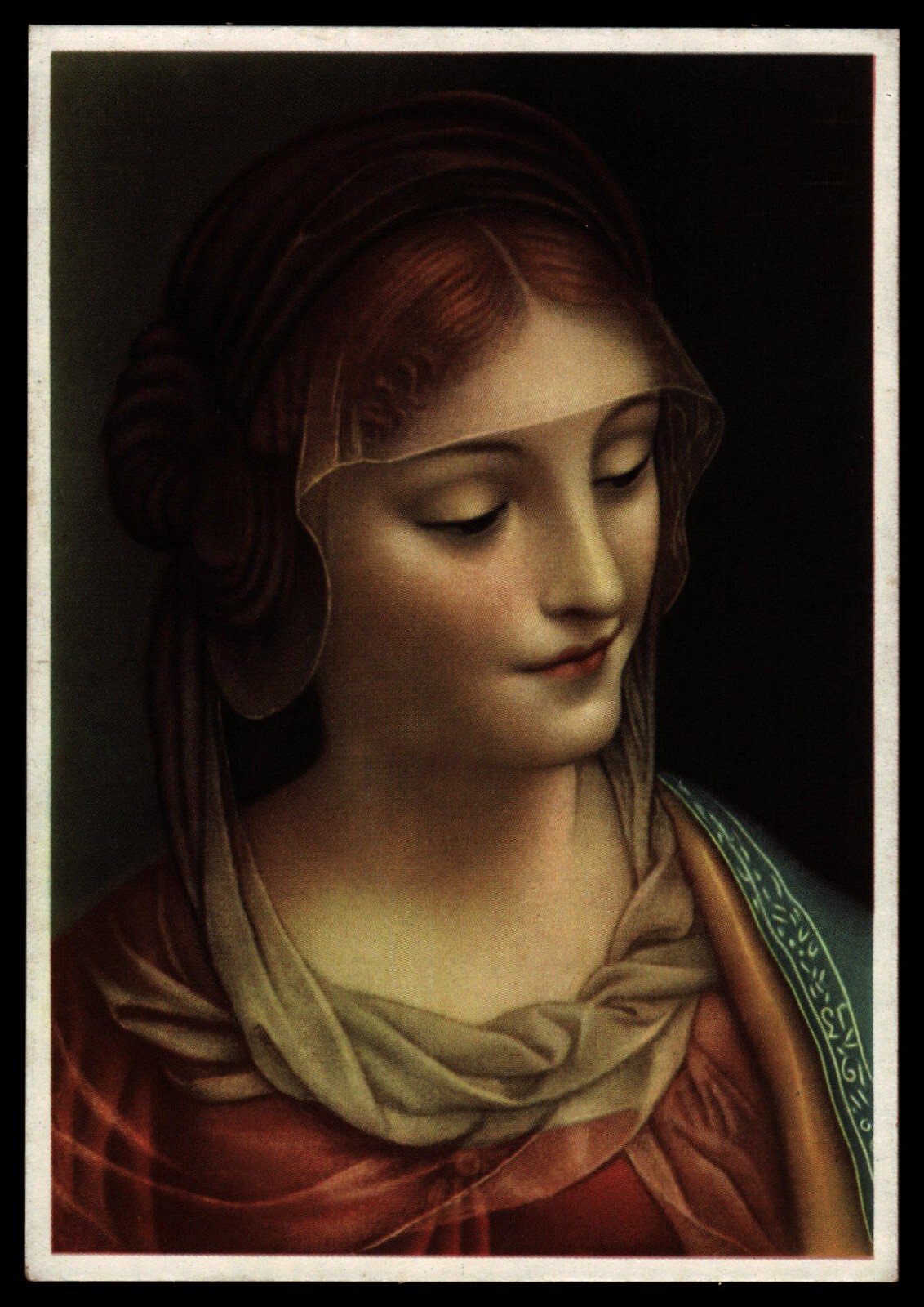 Art Postcard La Virgen B Lutini Spain | eBay