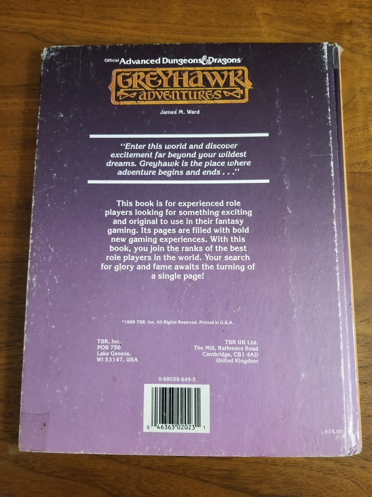 Greyhawk Adventures - AD&D 1st Edition Campaign Setting TSR | eBay