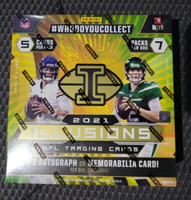 2021 NFL Illusions Football Mega Box Brand New Factor Sealed In Hand ...