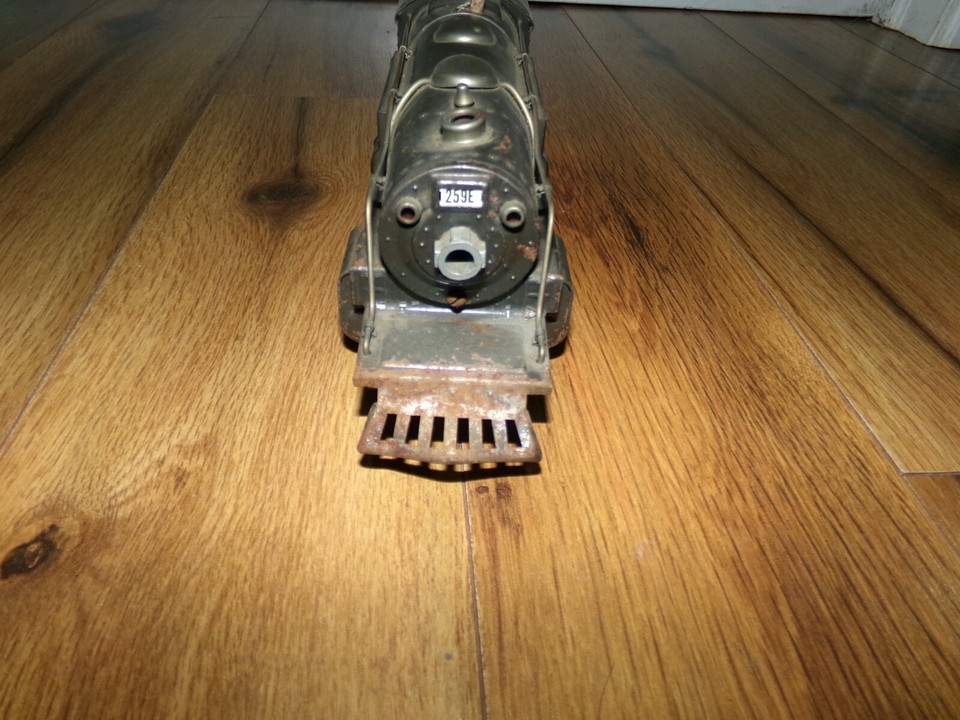 *PARTS** Lionel 259E Locomotive Gunmetal Gray Nickel Prewar O gauge ...