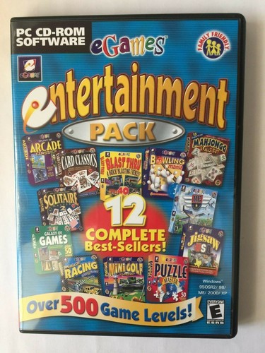 PC CD-ROM Entertainment Pack Over 500 Game Levels! | eBay Australia