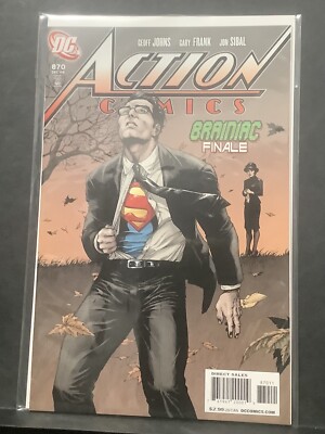 Action Comics - #870 - Brainiac Finale - DC Comics - 2008 - VF/NM | eBay