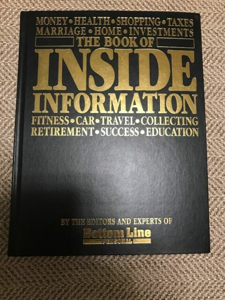 The Book of Inside Information (Hardcover) for sale online | eBay