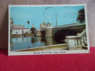 Postcard - Lafayette Street Bridge Tampa Bay Hotel Florida FL | eBay