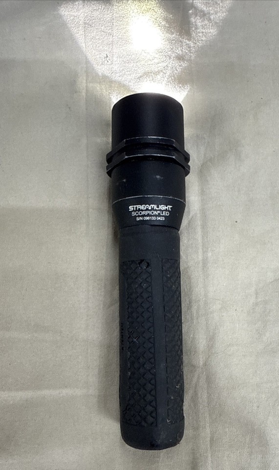 Streamlight Scorpion Tactical Flashlight Torch Light LED - Shows Wear ...