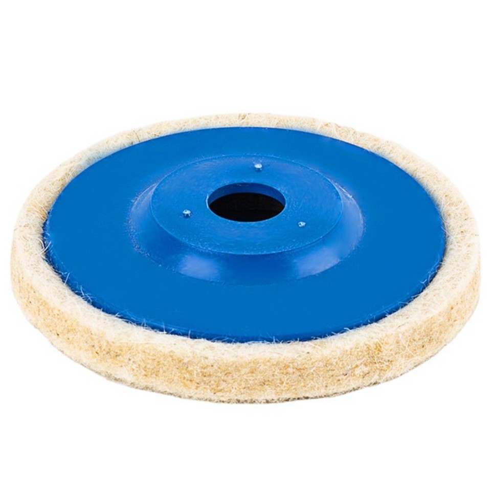 10 Pcs Angle Grinder Grinding Felt Wheel 100mm Grinding Polishing ...