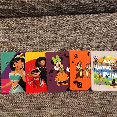 Disney Store Rock, Paper, Scissors Cards Set of 5 | eBay