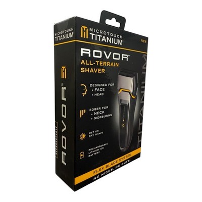 Rovor Titanium Microtouch Personal Groomer Shaver Wet Or Dry Full Body Grooming | eBay