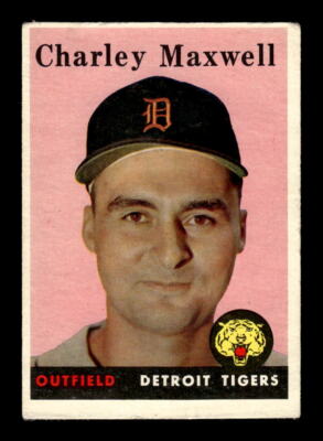 1958 Topps Baseball #380 Charley Maxwell Very Good Detroit Tigers | eBay