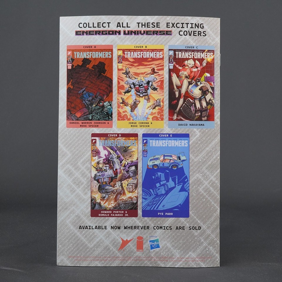 TRANSFORMERS #20 Cvr A Image Comics 2025 Skybound 0325IM370 20A (CA ...