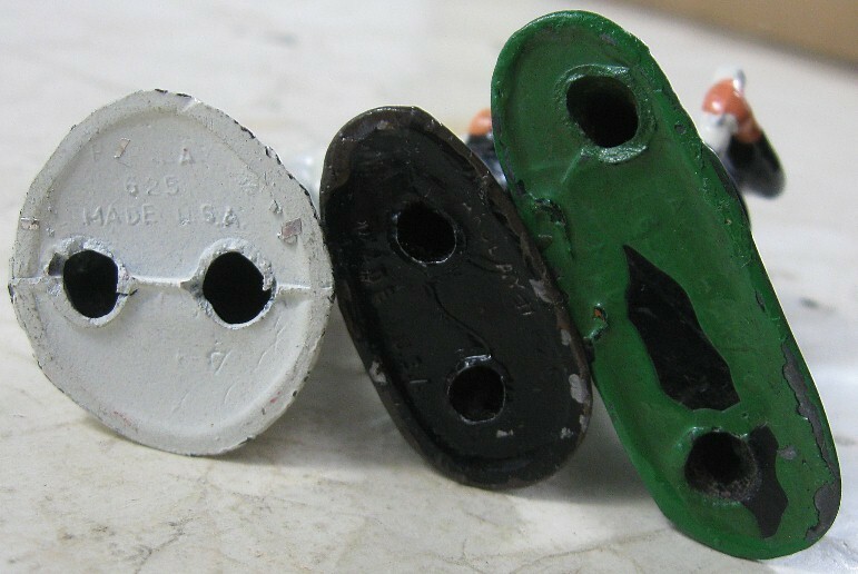 Vintage 1930s Cast Lead Barclay Wedding Set Blond Bride Groom Walking ...